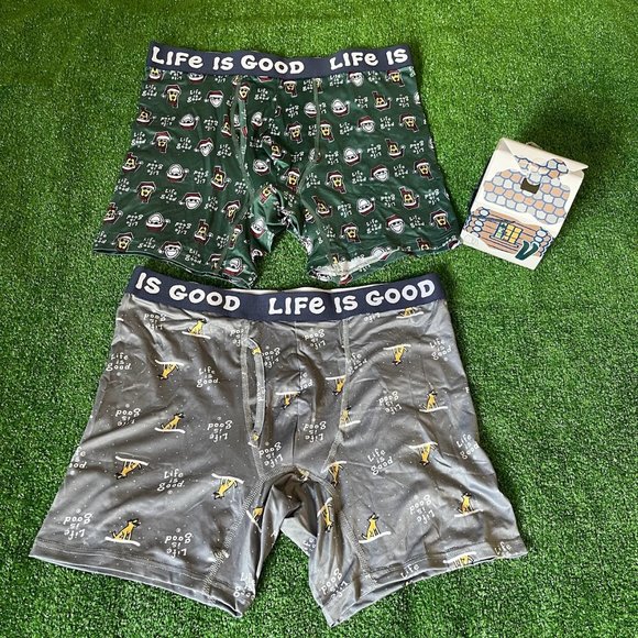 Life Is Good | Underwear & Socks | Life Is Good Men S 2 Pack Gift Box ...